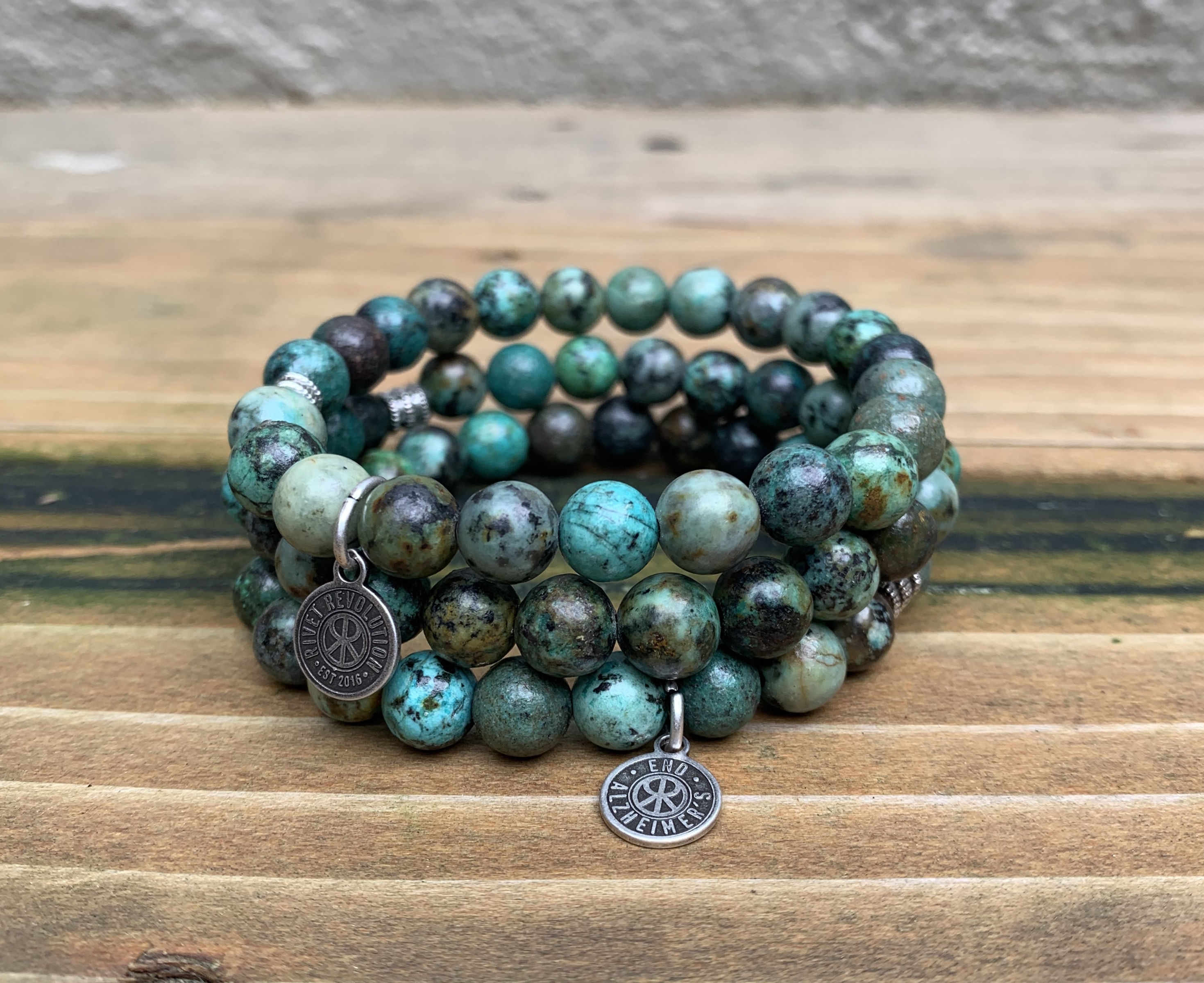 African Turquoise - Rivet Revolution
